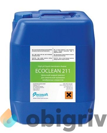 ⏩ ПРОМЫВОЧНЫЙ ЩЕЛОЧНОЙ РЕАГЕНТ ECOSOFT ECOCLEAN 211 10 КГ ECOCL21110 (Экософт) — купить по ...