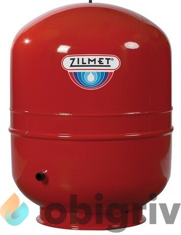 ⏩ РАСШИРИТЕЛЬНЫЙ БАК ZILMET CAL-PRO 35 Л. PIEDI (БЕЗ НОЖЕК) ВЕРТИКАЛЬНЫЙ, ОТОПЛЕНИЕ 1300003500 ...