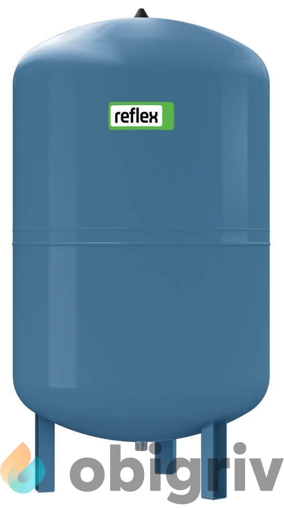 ⏩ ГИДРОАККУМУЛЯТОР ВЕРТИКАЛЬНЫЙ REFLEX DE 500, 10 БАР 7306900 (Рефлекс ...