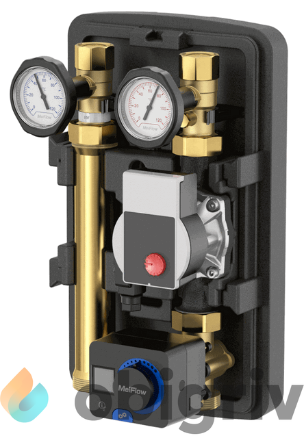 ⏩ НАСОСНАЯ ГРУПА MEIBES MEIFLOW TOP S MC-CV DN25, С НАСОСОМ WILO STRATO ...